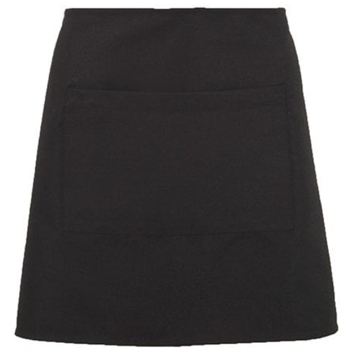 Black Bar Apron with Front Pocket | IG Group UK