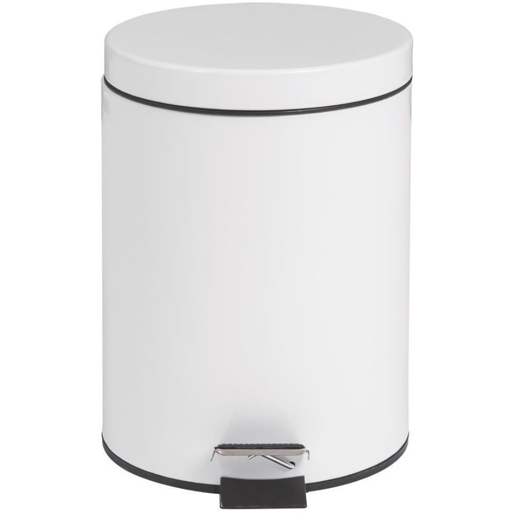 White Pedal Bin 20L | IG Group UK