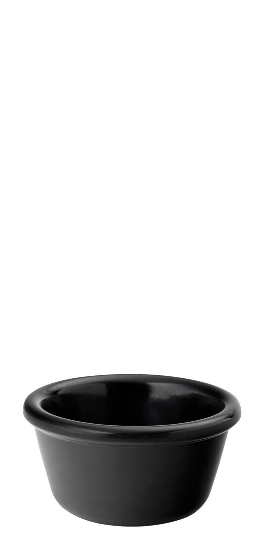 Plain Black Ramekin 4oz (12cl) | IG Group UK