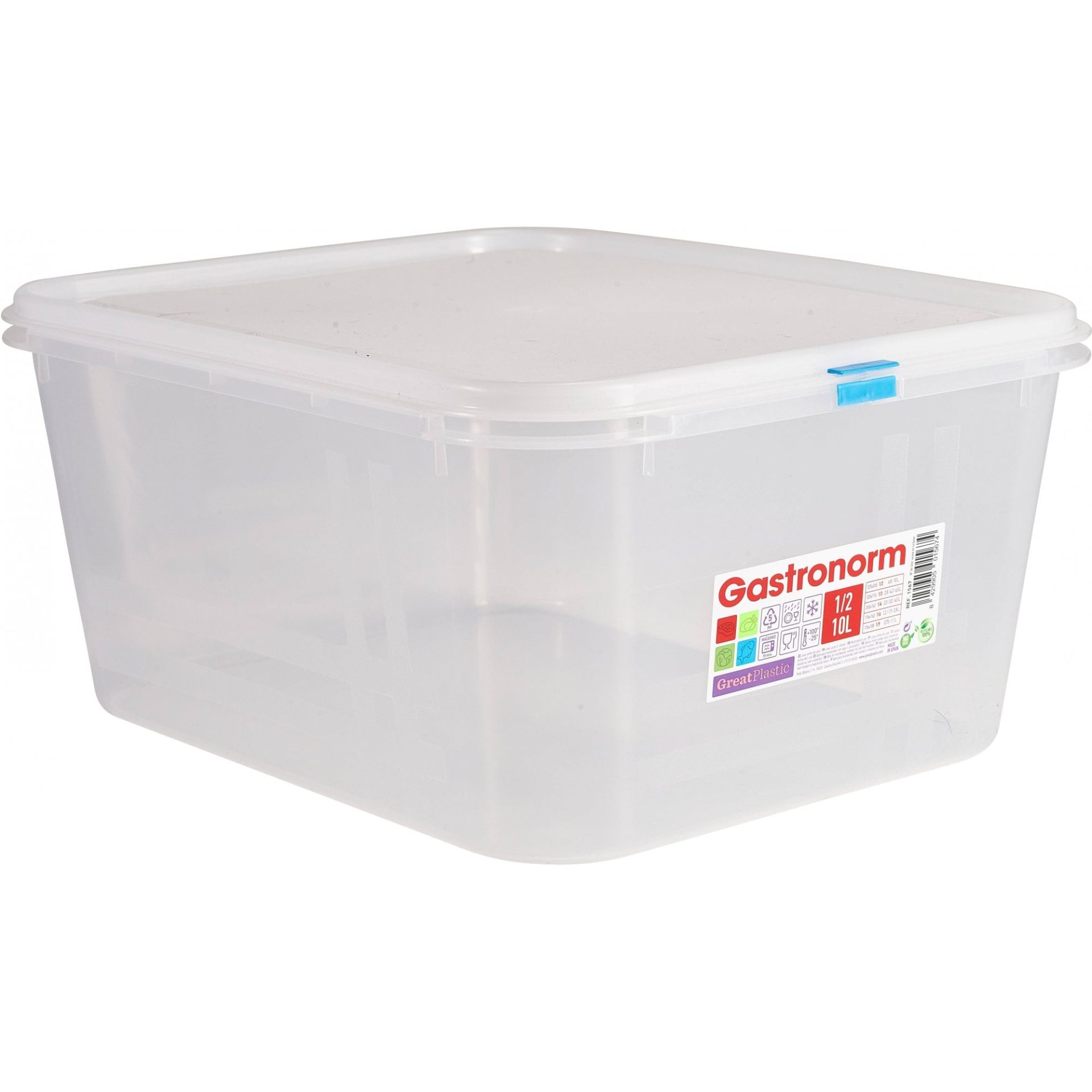 Clear Polypropylene Container GN1/2 150mm | IG Group UK