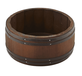 Miniature Wooden Barrel 16.5x8cm | IG Group UK