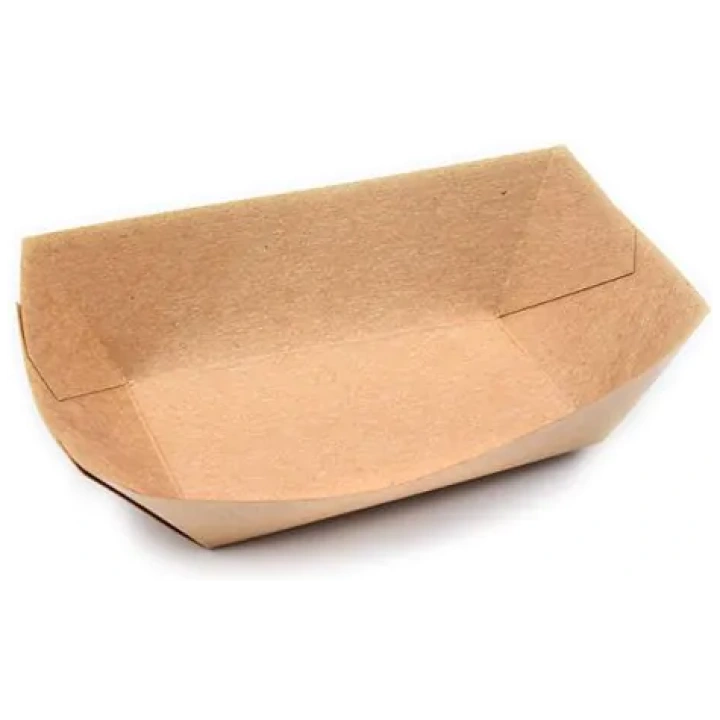 Snack Boat Tray Small Paper Kraft | IG Group UK